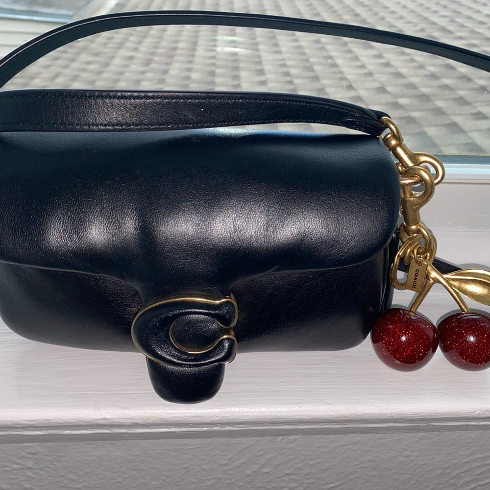 Coach Pillow Tabby Shoulder Bag 18 + Coach Cherry Cha… - Gem